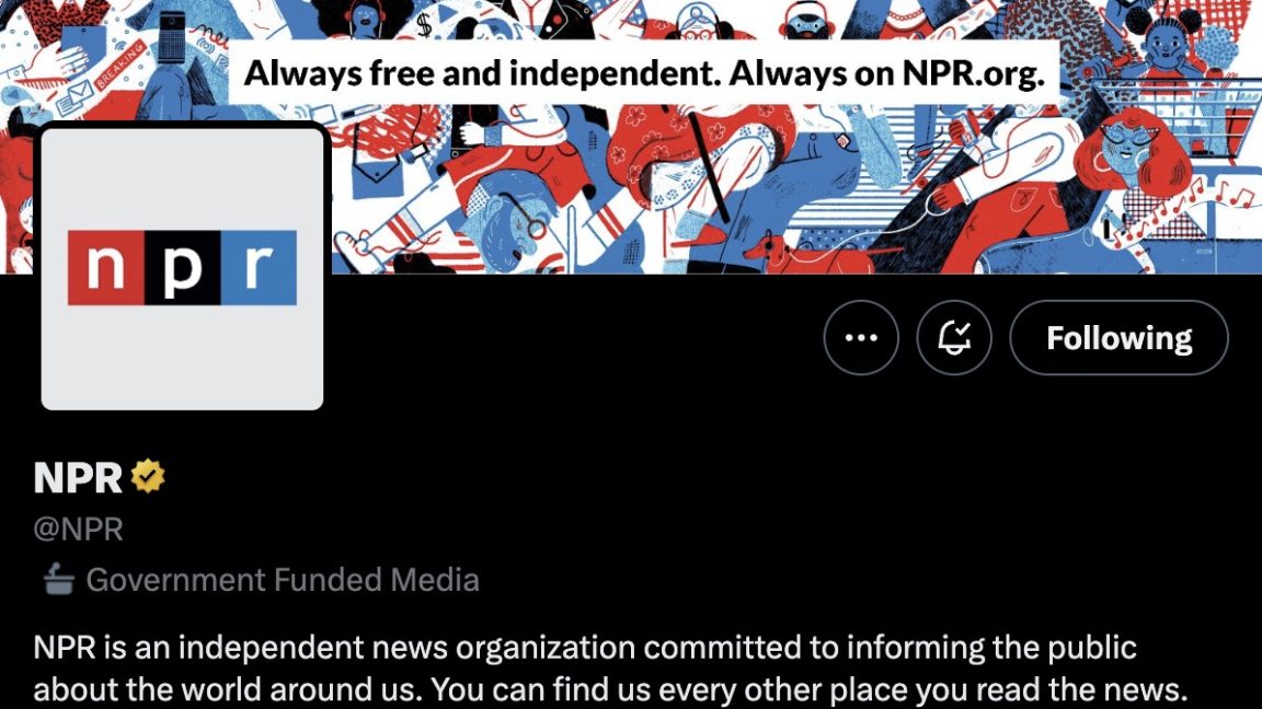 Musk admits NPR isn’t state-affiliated after asking questions he could ...