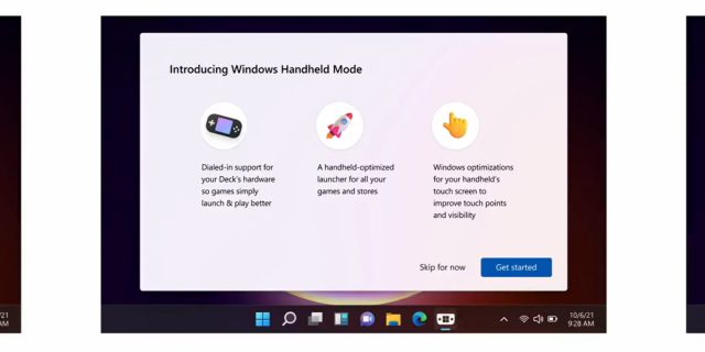 Microsoft is experimenting with a Steam Deck-friendly “handheld mode ...