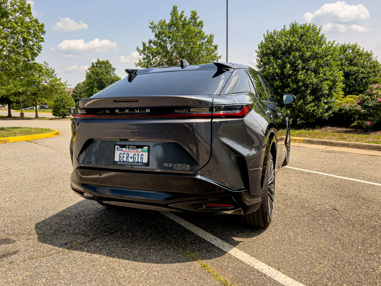 Lexus’s first EV, the RZ 450e, is pretty mid—glitchy and inefficient ...