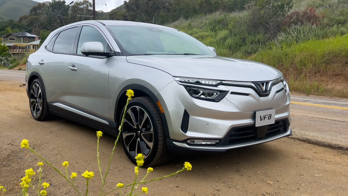Vietnam’s first export EV, Vinfast VF8, makes shaky but promising US ...