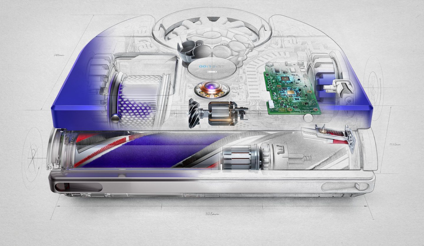 The $1,600 Dyson 360 Vis Nav promises to be the world’s most powerful ...