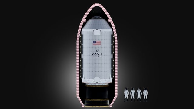 Vast says it will launch its first space station in 2025 on a Falcon 9 ...