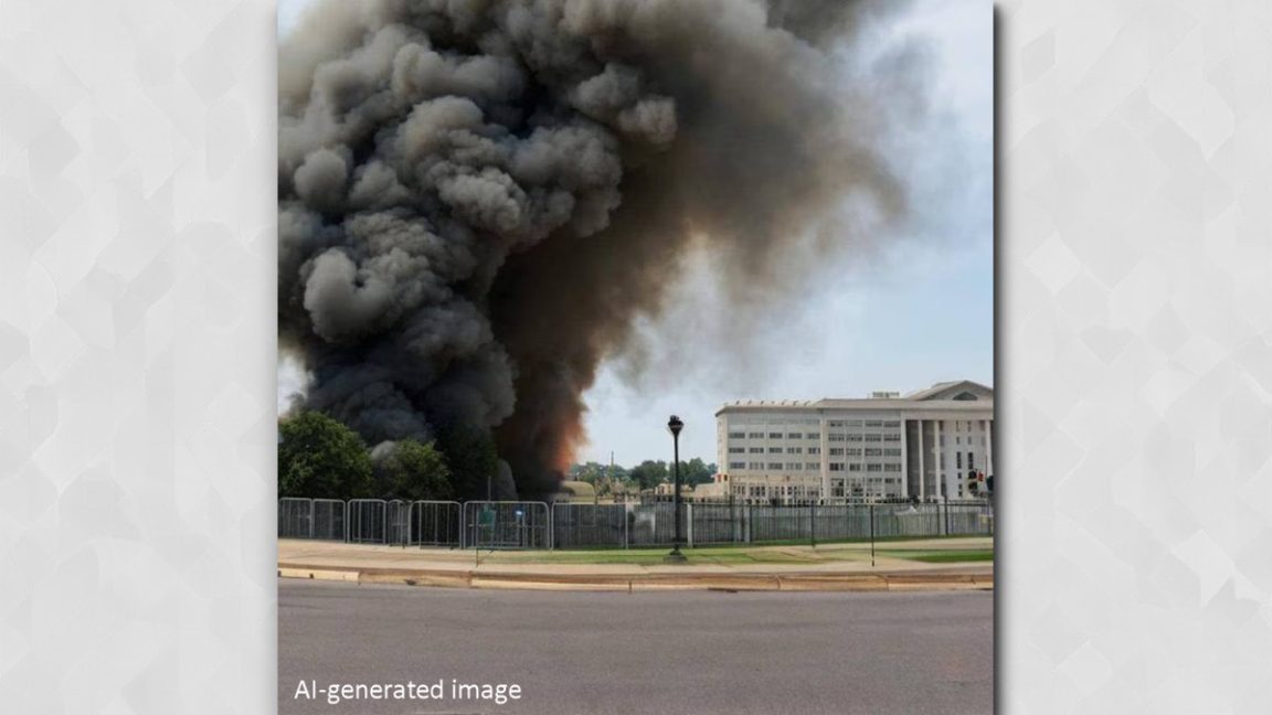 Fake Pentagon “explosion” photo sows confusion on Twitter - Ars Technica