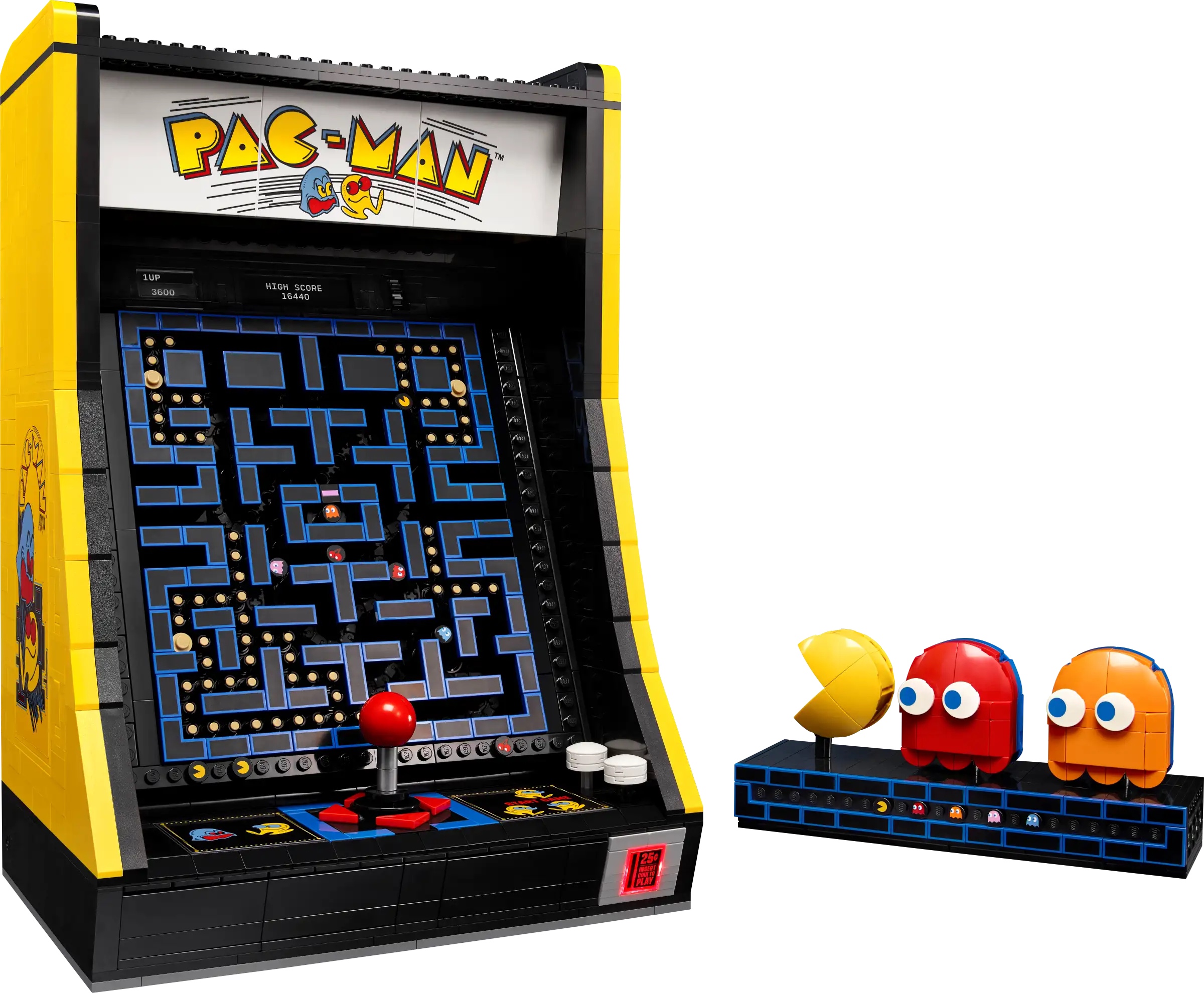 $270, 2,561-piece Lego Pac-Man arcade cabinet will eat ghosts ...