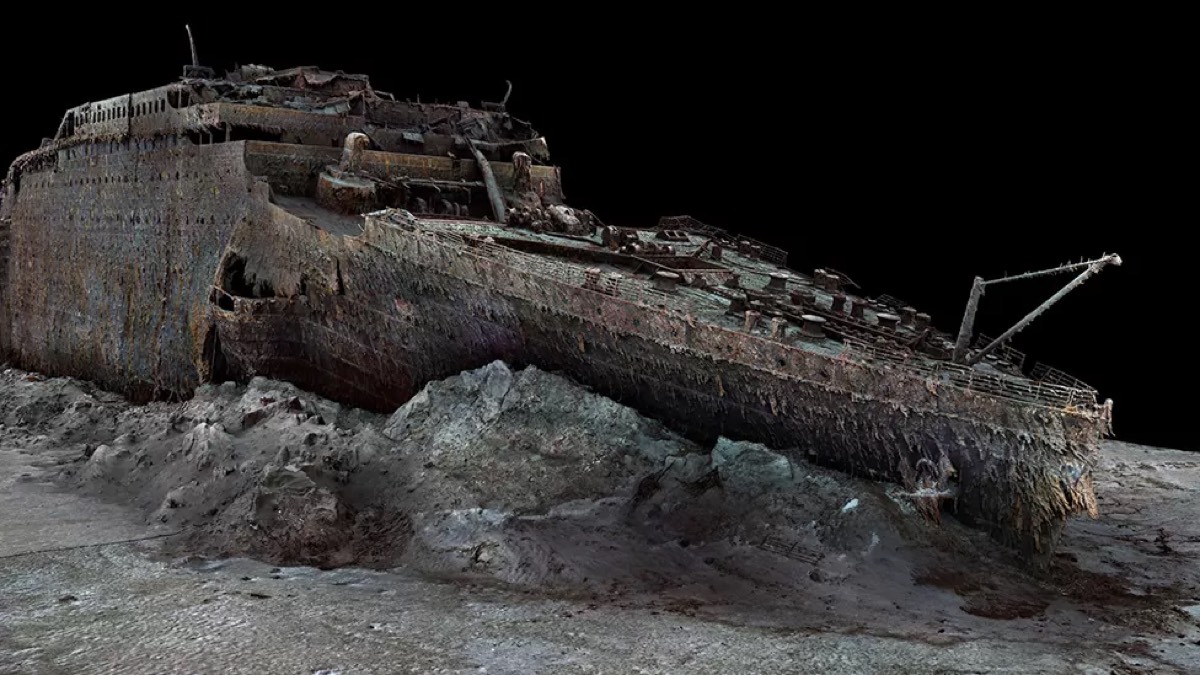 3D “digital twin” showcases wreck of Titanic in unprecedented detail ...