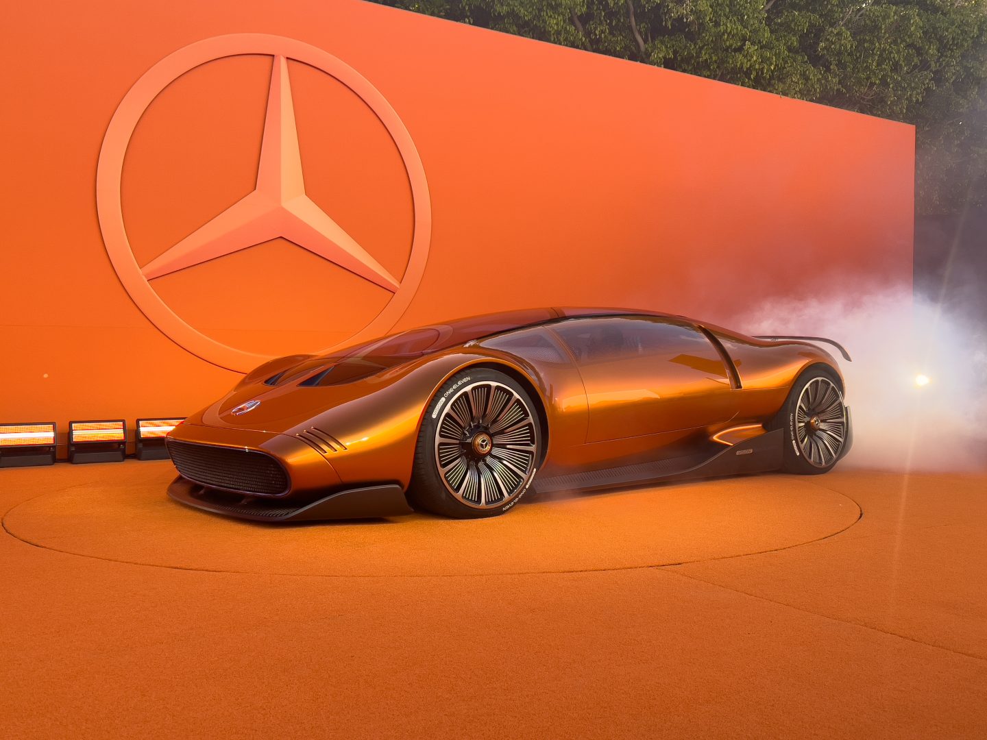 Mercedes-Benz showcases axial flux EV motor in One-Eleven concept car ...