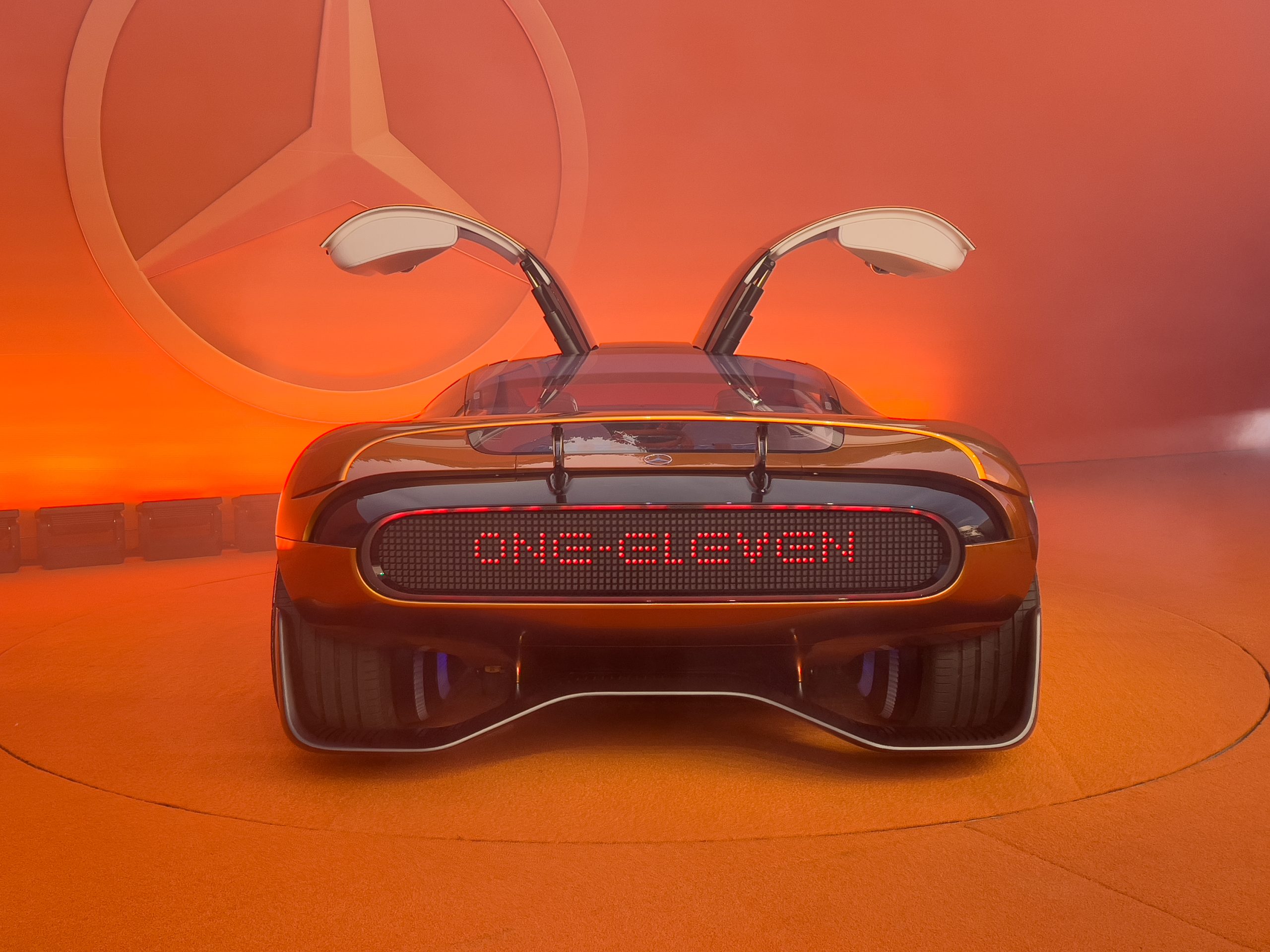 Mercedes-Benz showcases axial flux EV motor in One-Eleven concept car ...