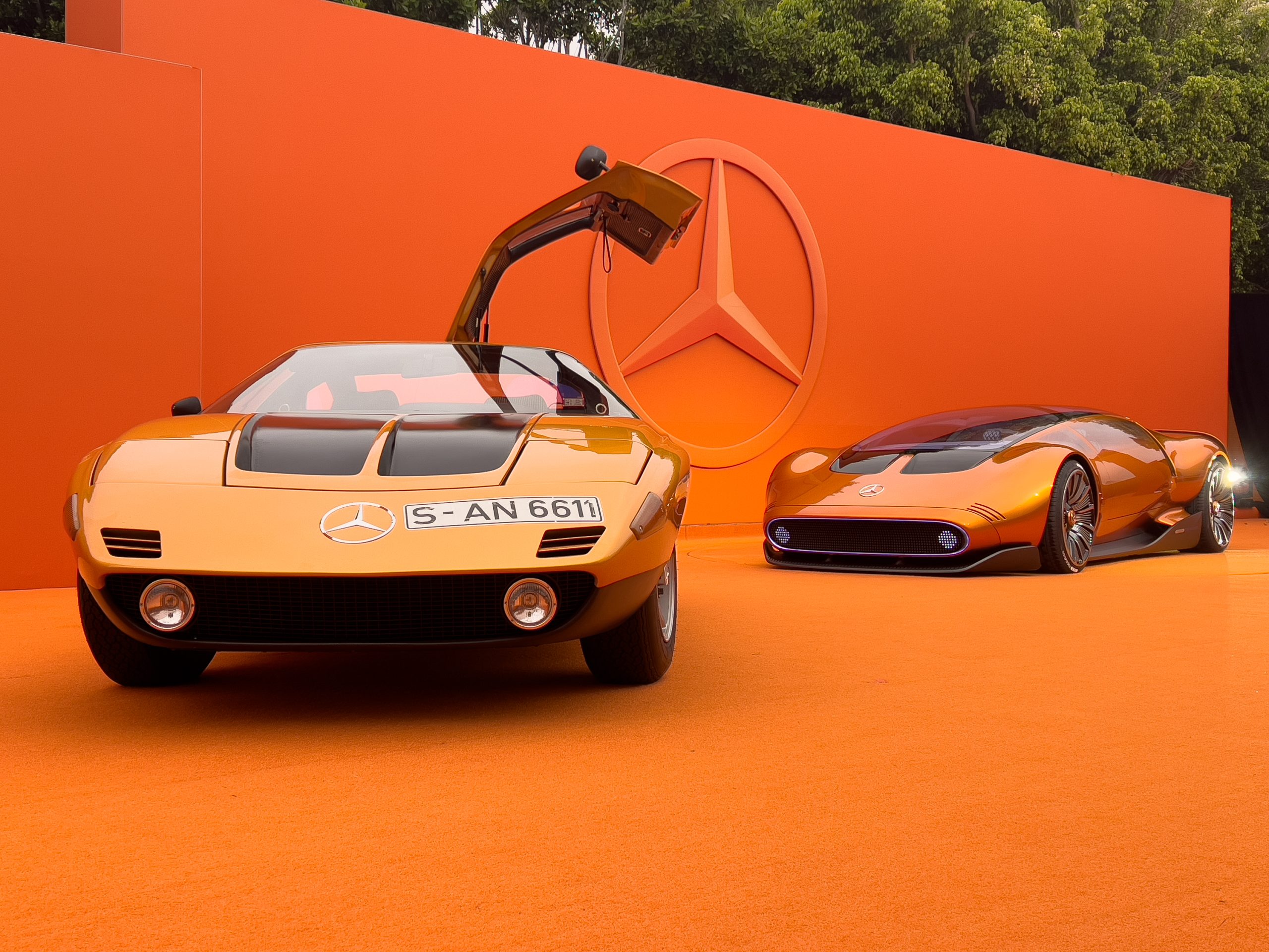 Mercedes-Benz showcases axial flux EV motor in One-Eleven concept car ...