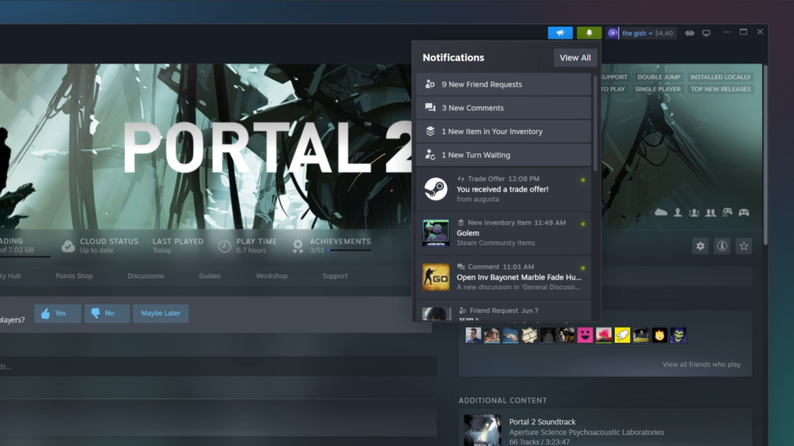 Valve gives Steam its biggest update and redesign in years - Ars Technica