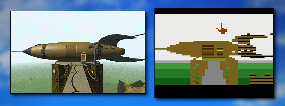 30 years later, Myst demake for Atari 2600 reminds us how far we’ve ...