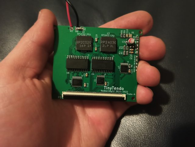 Hobbyist grinds down original chips by hand to make a Game Boy-sized ...