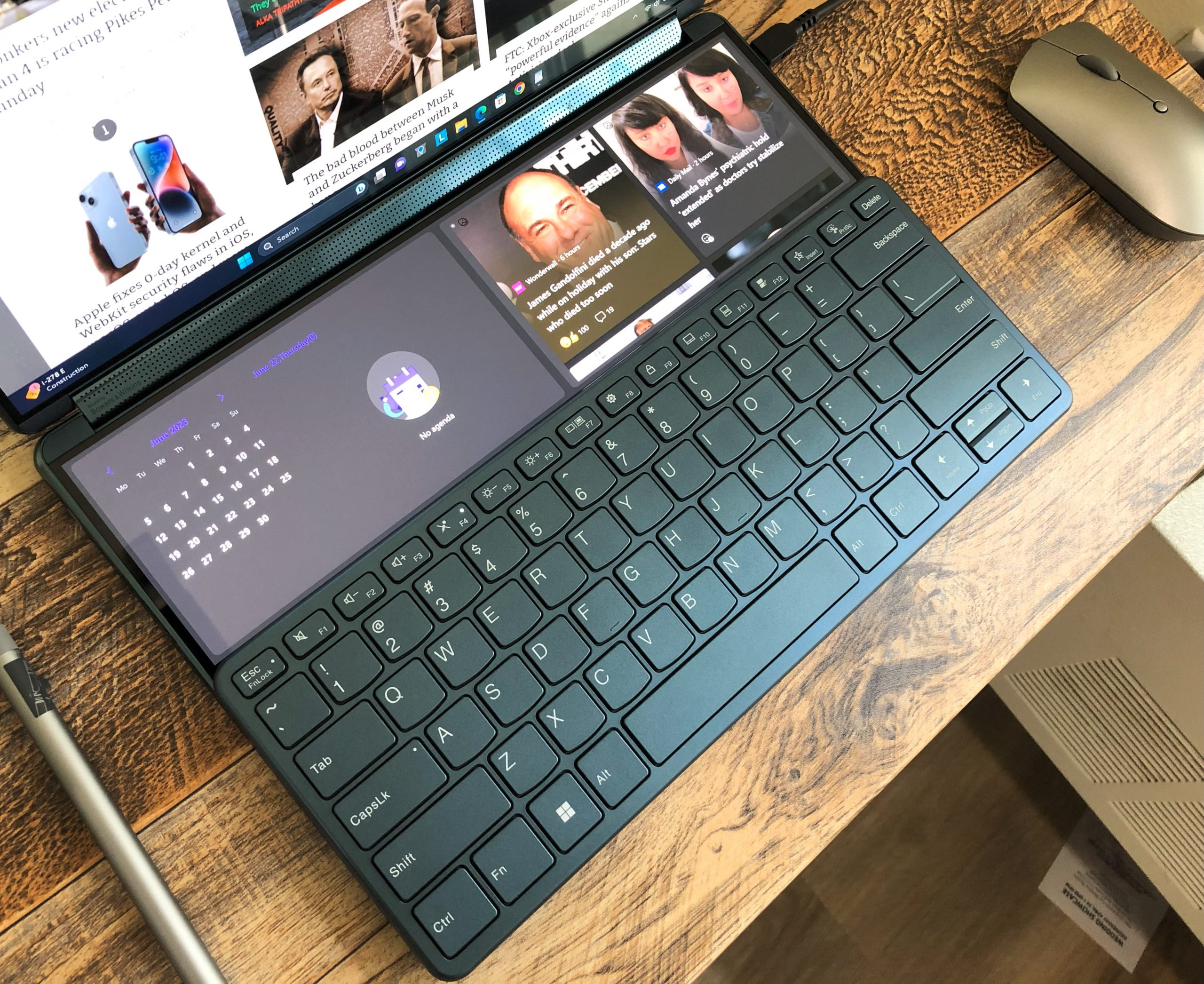 A threat to portable monitors everywhere: Lenovo Yoga Book 9i review ...