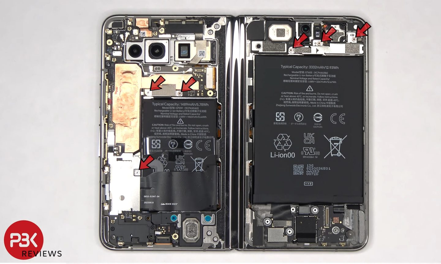 Pixel Fold teardown reveals the guts of Google’s $1,800 phone - Ars ...
