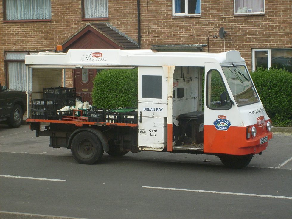 The milk float was the first truly successful last-mile delivery EV ...