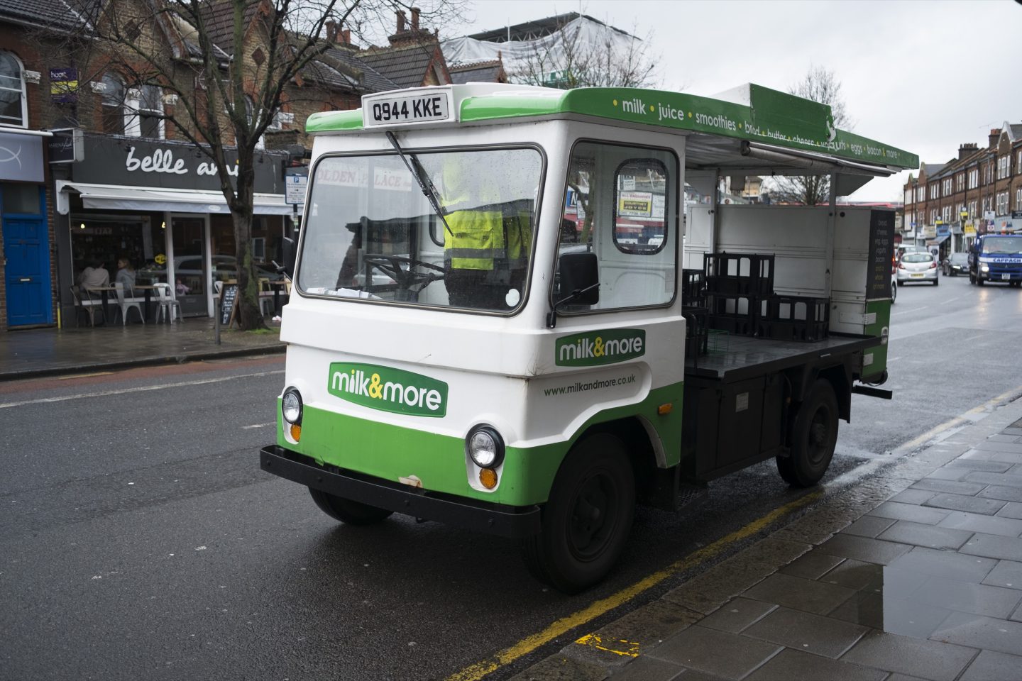 The milk float was the first truly successful last-mile delivery EV ...