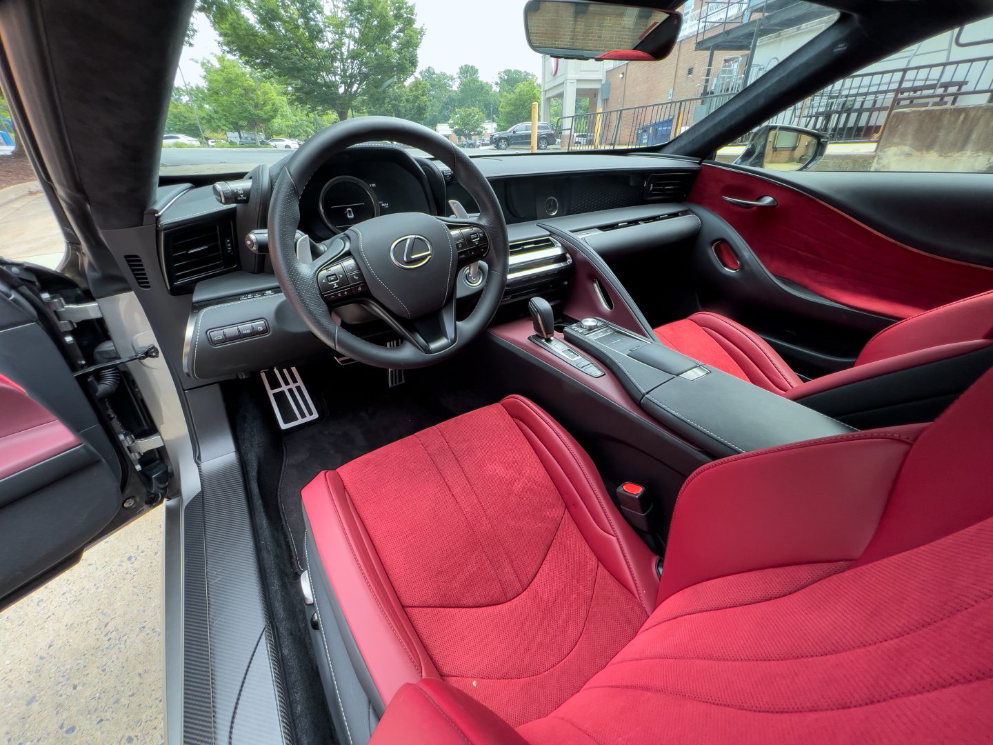 The Lexus LC 500h hybrid—an art deco interior and two transmissions ...