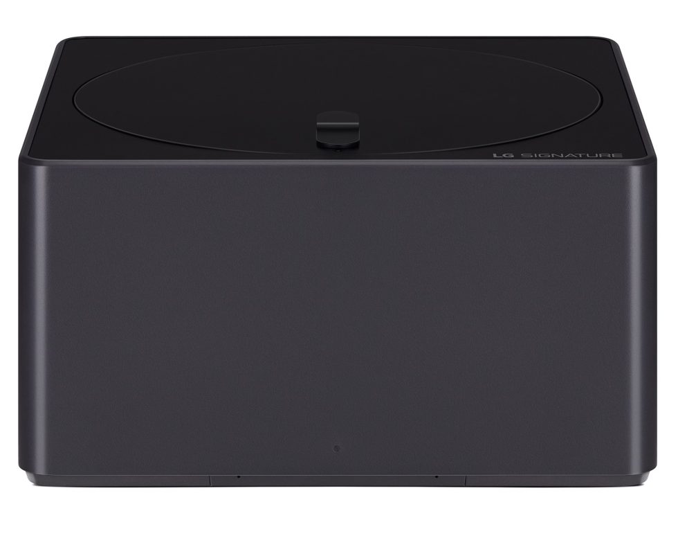 New LG TVs relegate I/O to a box you can set 30 feet from the screen ...