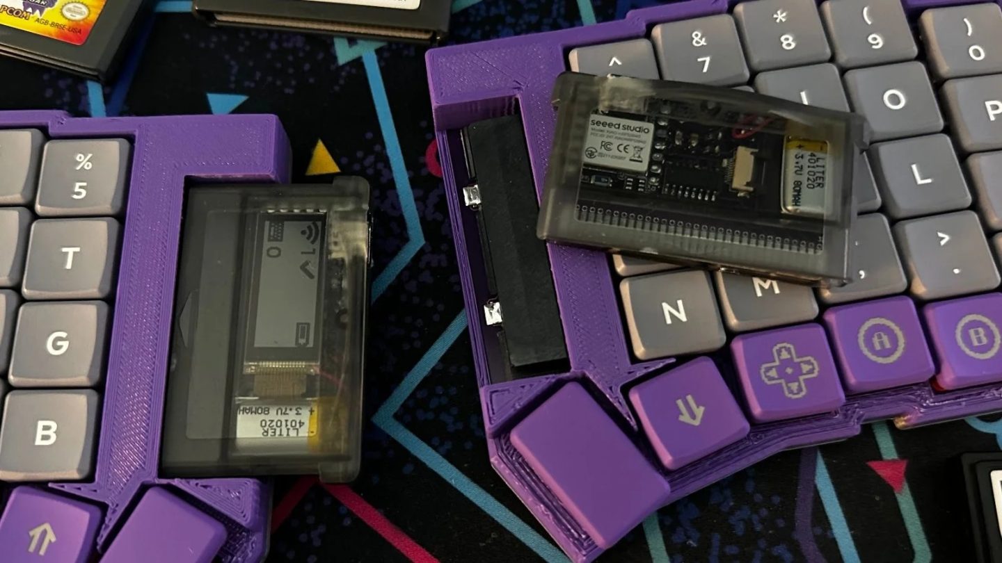 The mechanical keyboard that runs on Game Boy cartridge shells - Ars ...