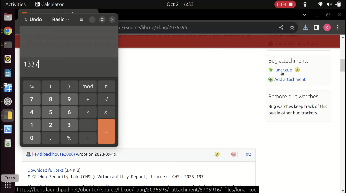 CD-indexing cue files are the core of a serious Linux remote code exploit - Ars Technica