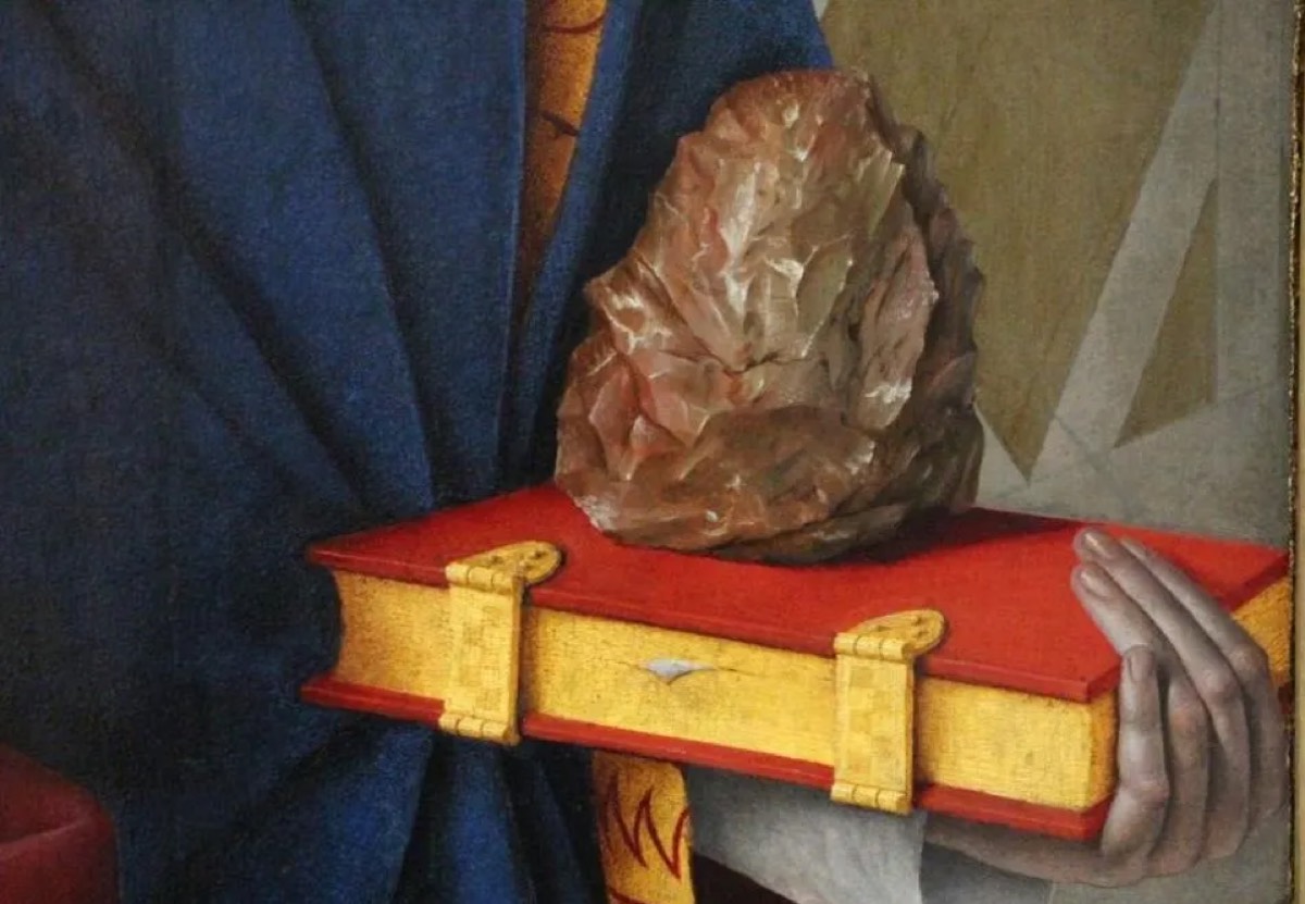 Mysterious rock depicted in 15th-century painting is most likely a ...