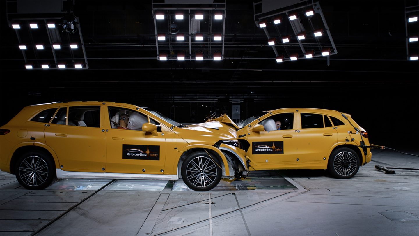 The brutality of this EV crash test was shocking, but both cars passed ...