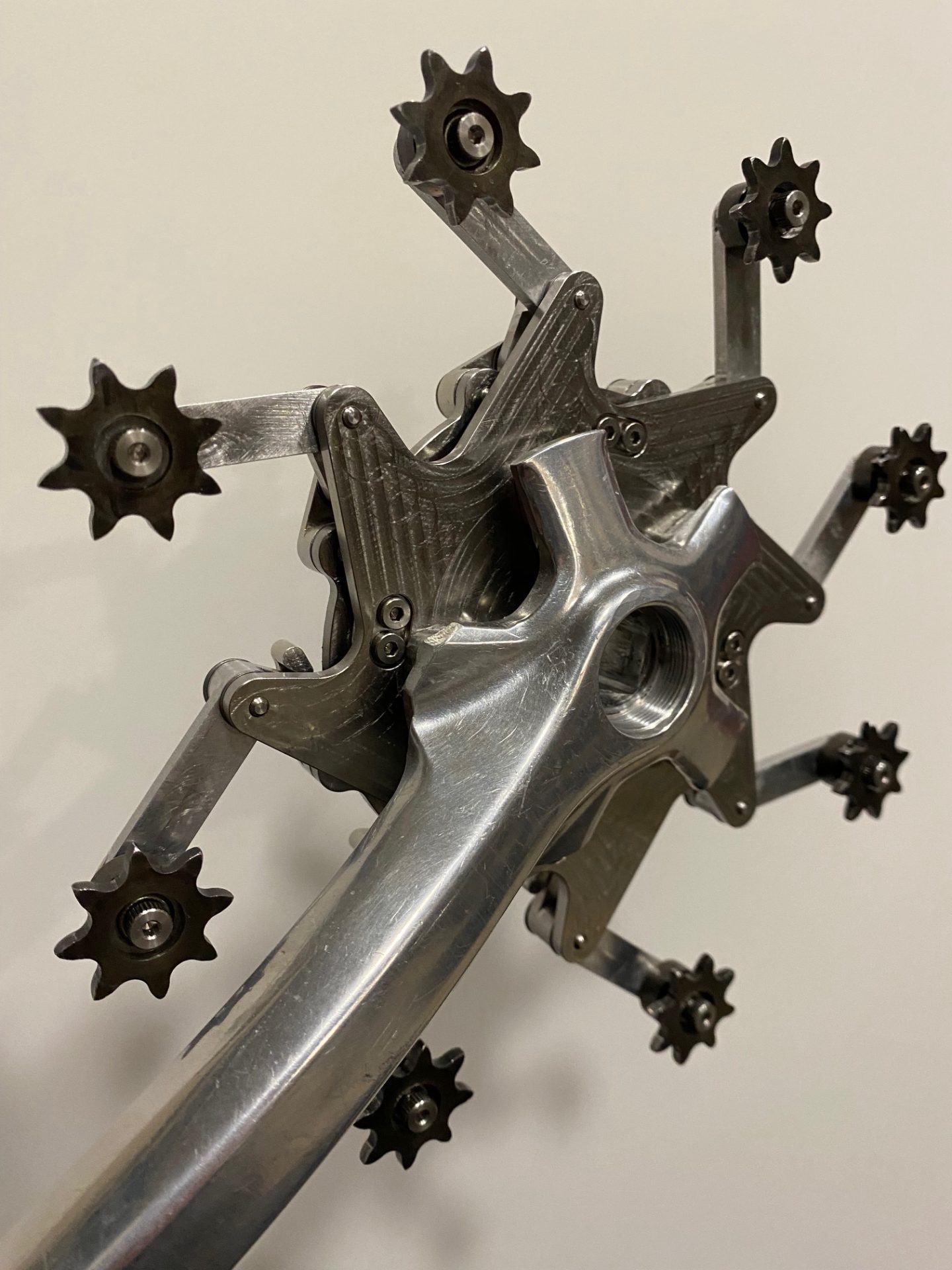 Automatic bike transmission concept is wild and spiky—and could be a ...