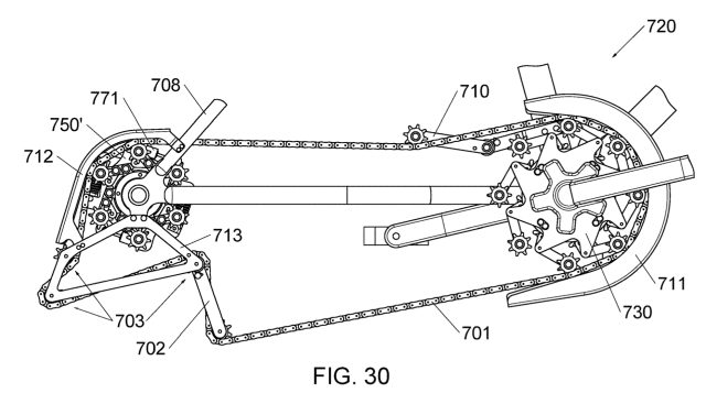 Automatic bike transmission concept is wild and spiky—and could be a ...