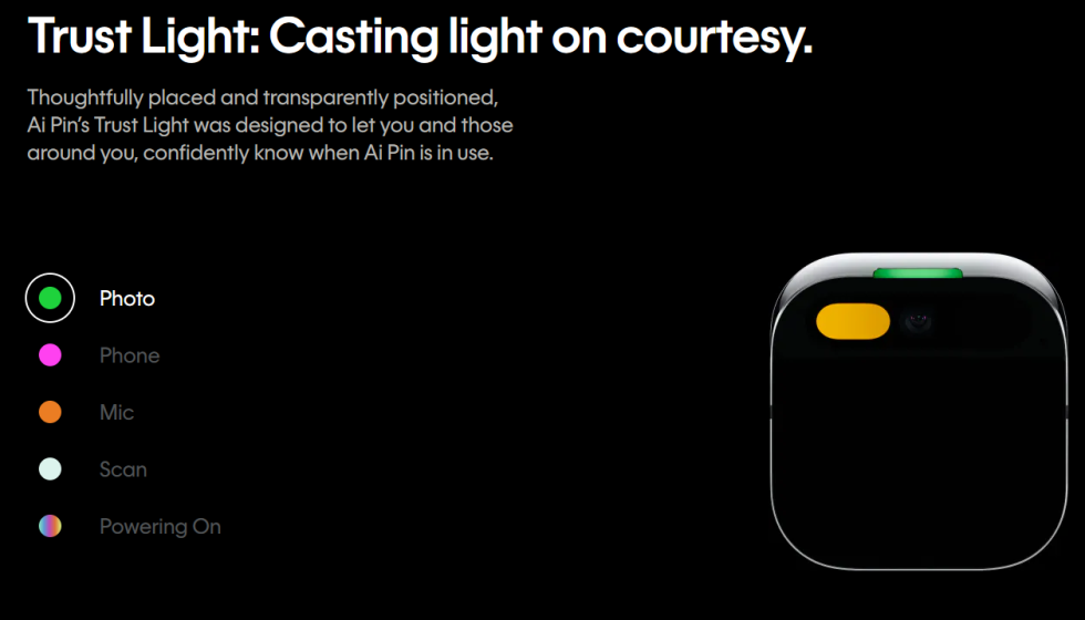 The Humane AI Pin is a bizarre cross between Google Glass and a pager ...