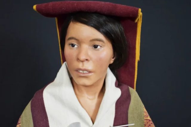 A forensic artist has given a 500-year-old Inca “ice maiden” a face ...