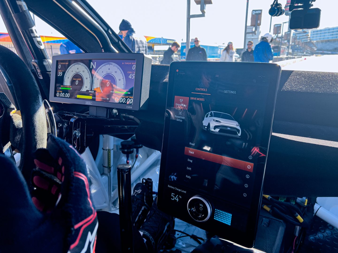 Ford’s CEO gives us a ride in the crazy electric transit Supervan 4.2 ...