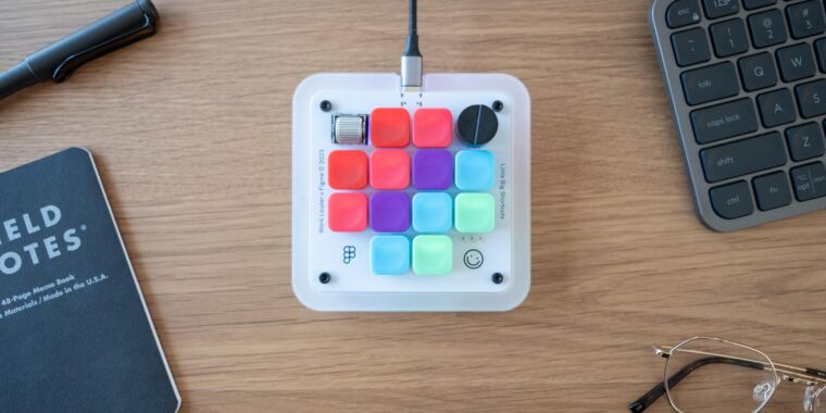 Figma’s Creator Micro made me a macro pad person with its colorful ...