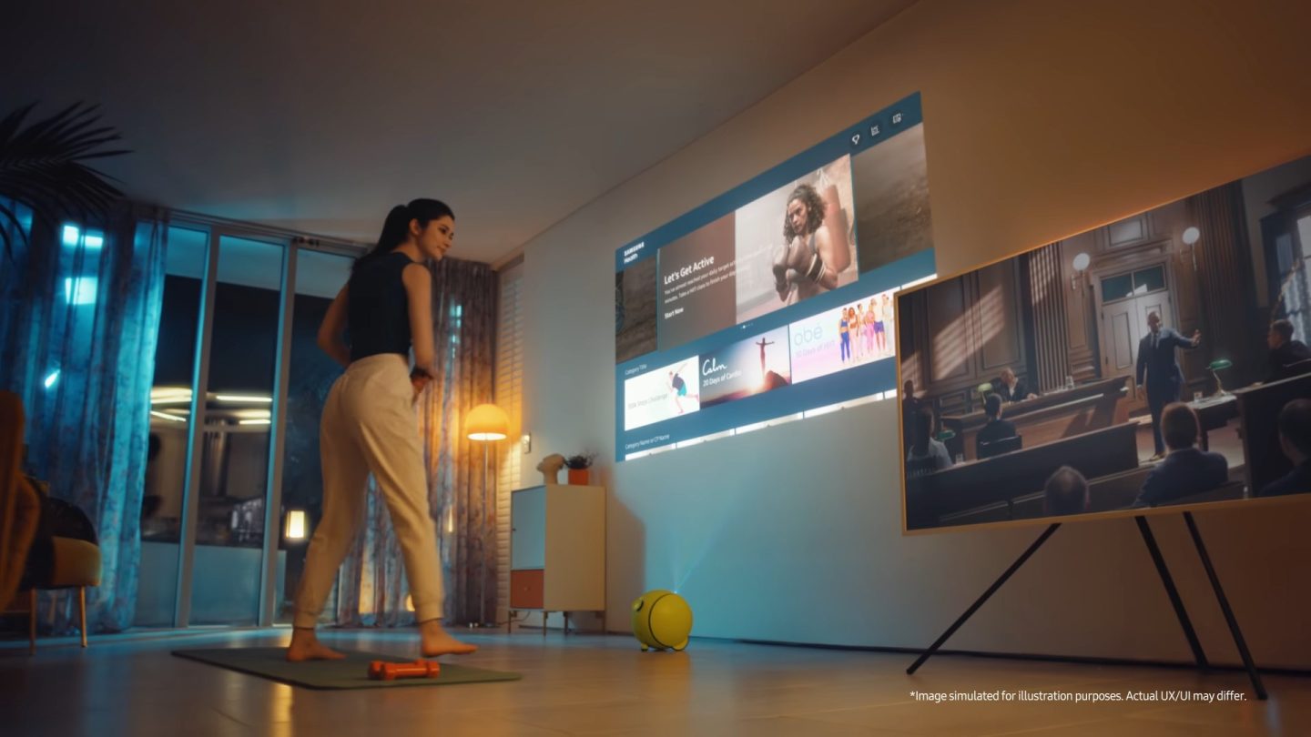 Samsung’s “Ballie” home robot is back, way bigger, and headed to ...