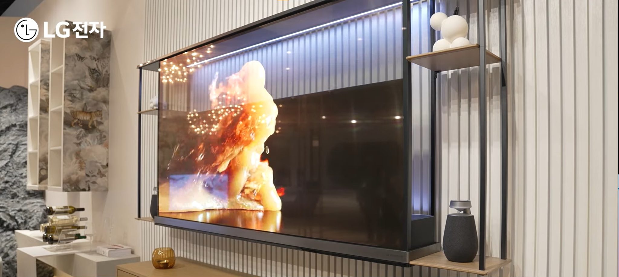 LG OLED T is a transparent 77-inch TV that will arrive in 2024 - Ars Technica