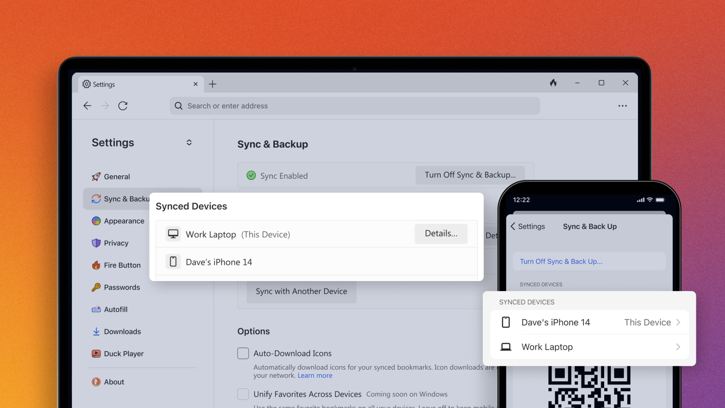 DuckDuckGo’s browser adds encrypted, privacy-minded syncing and backup - Ars Technica