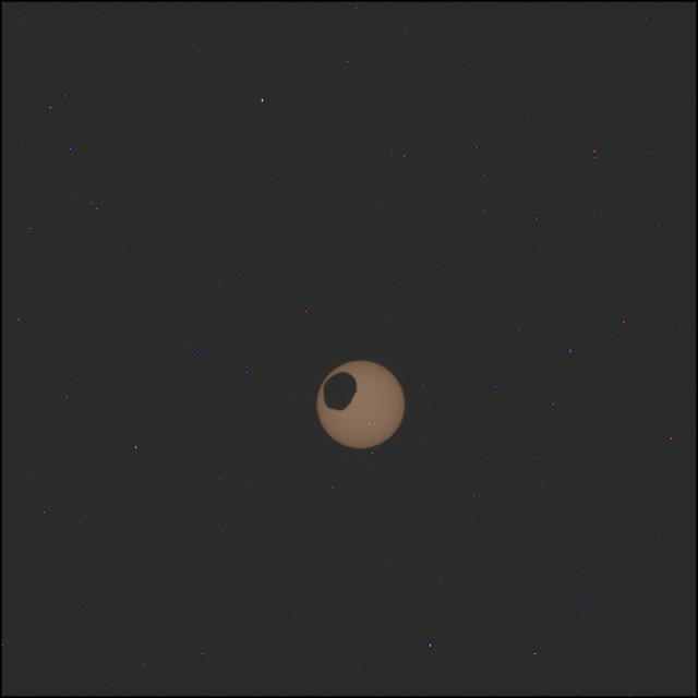 Daily Telescope: A solar eclipse from the surface of Mars - Ars Technica