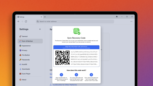 Duckduckgos Browser Adds Encrypted Privacy Minded Syncing And Backup