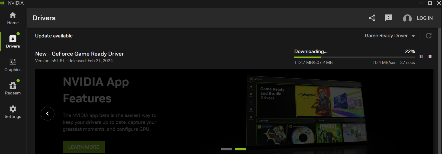 Nvidia’s new app doesn’t require you to log in to update your GPU ...
