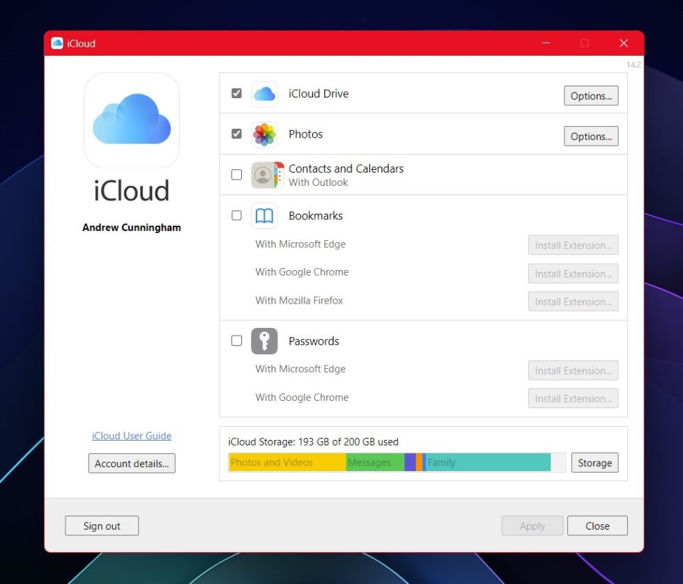 Apple overhauls its entire Windows app suite, including iCloud and Apple Music - Ars Technica