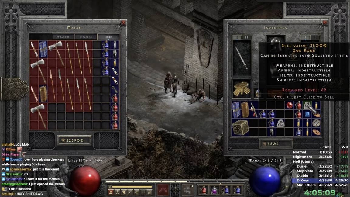 Diablo II streamer finds 1-in-3-million item drop, instantly sells it ...