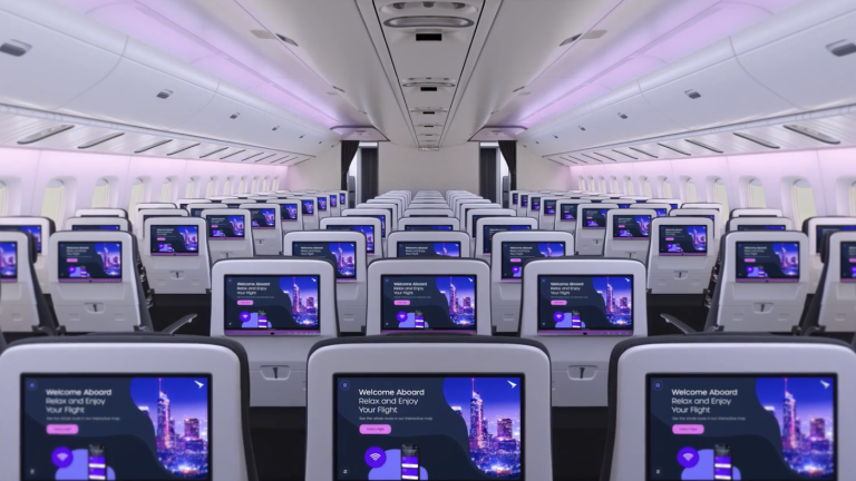 Flying coach? At least you’ll be able to watch movies on an in-seat ...