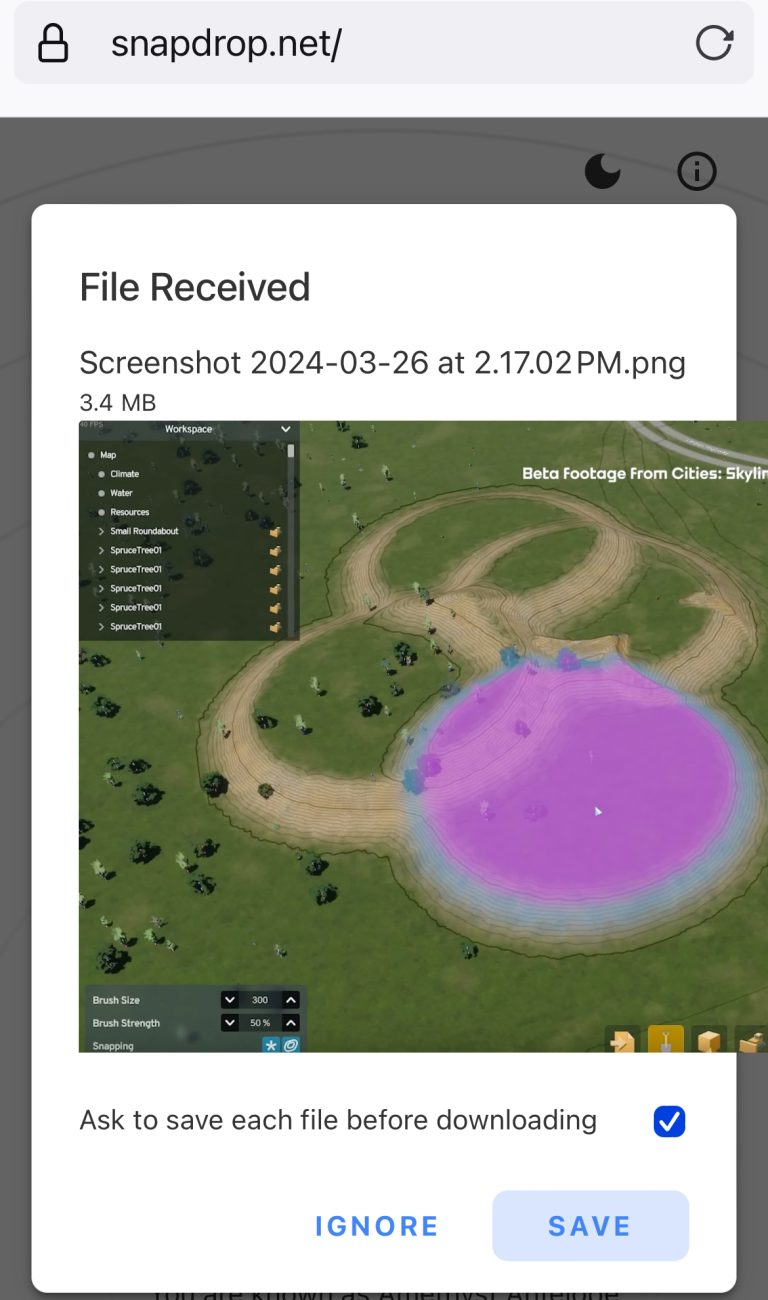 I use these 2 apps for universal AirDrop rather than pushing people to ...