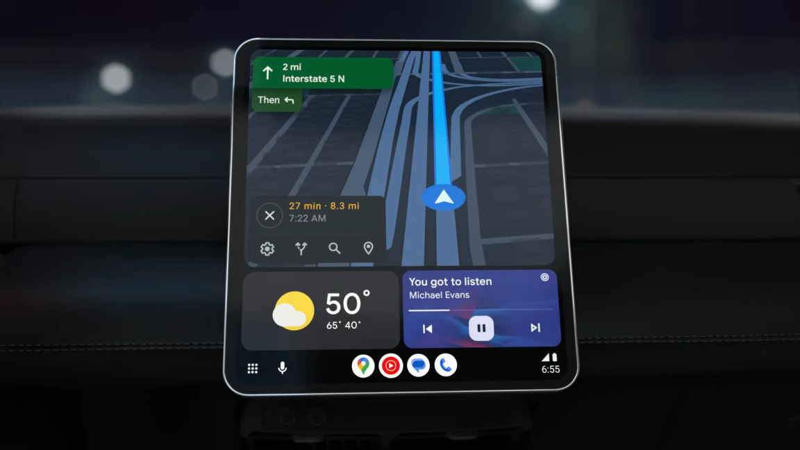 Android Auto starts flagging more powerful “parked” apps on the home ...
