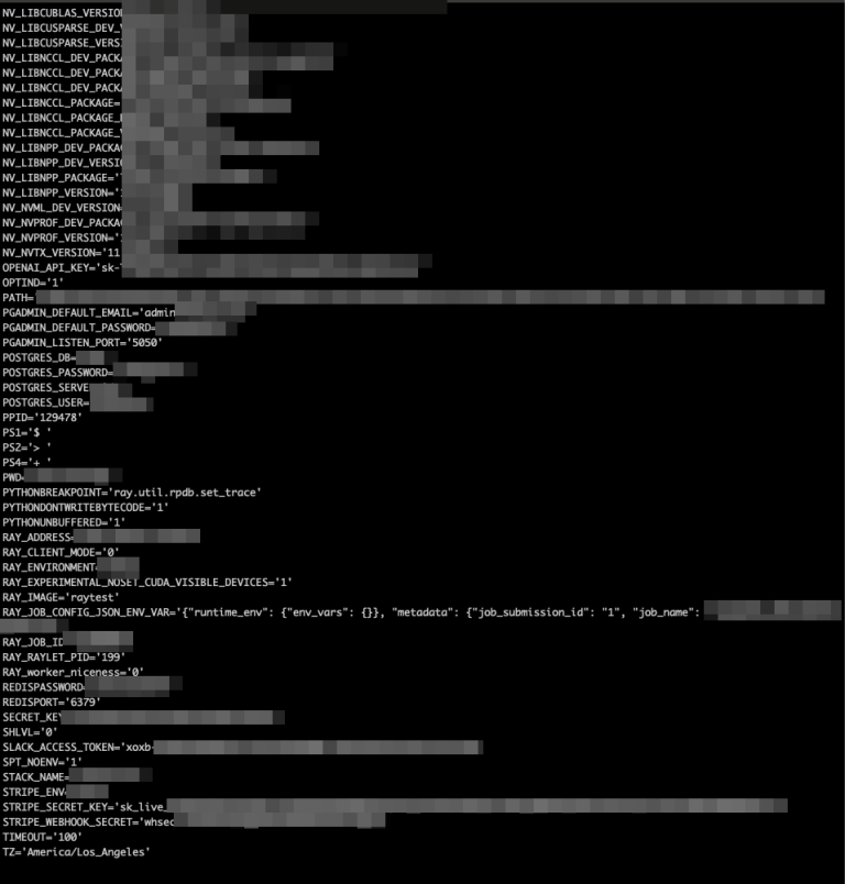 Thousands of servers hacked in ongoing attack targeting Ray AI framework - Ars Technica
