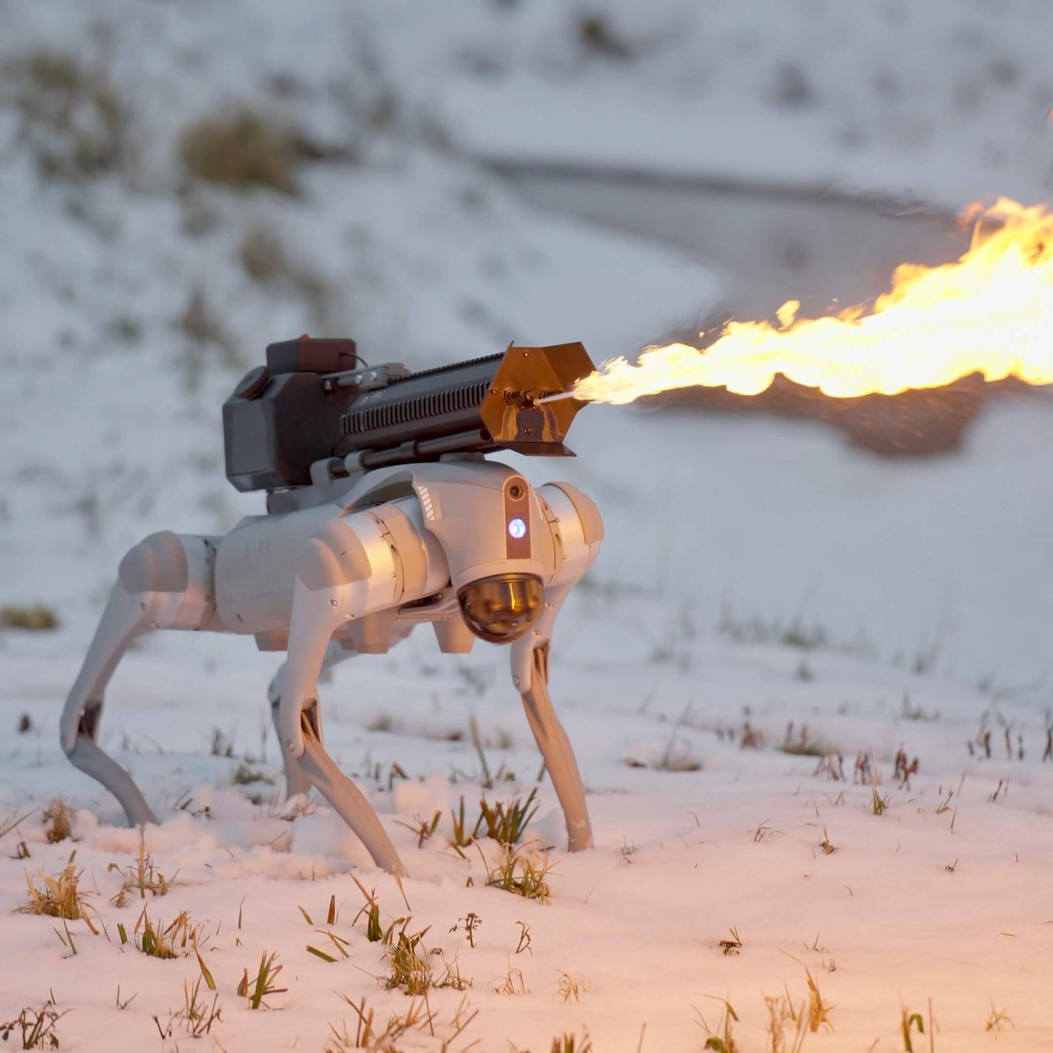 You can now buy a flame-throwing robot dog for under $10,000 - Ars Technica