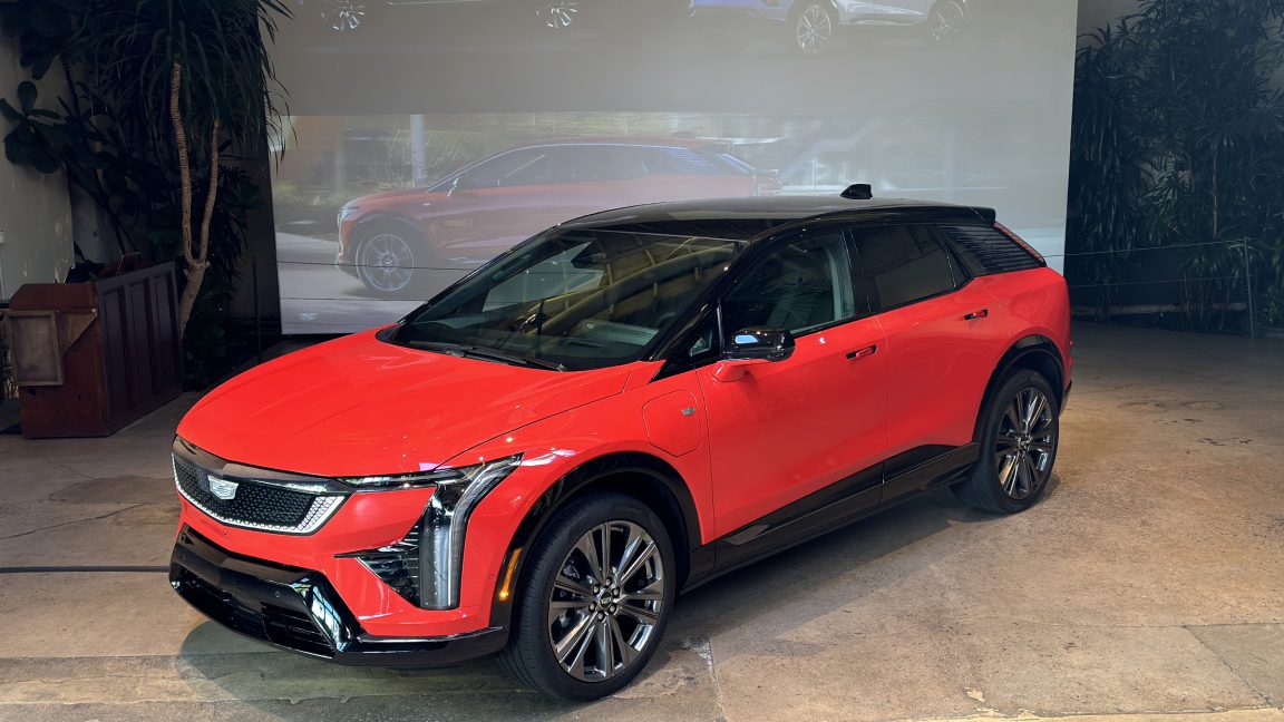 This is Cadillac’s new entry-level EV, the $54,000 Optiq crossover ...