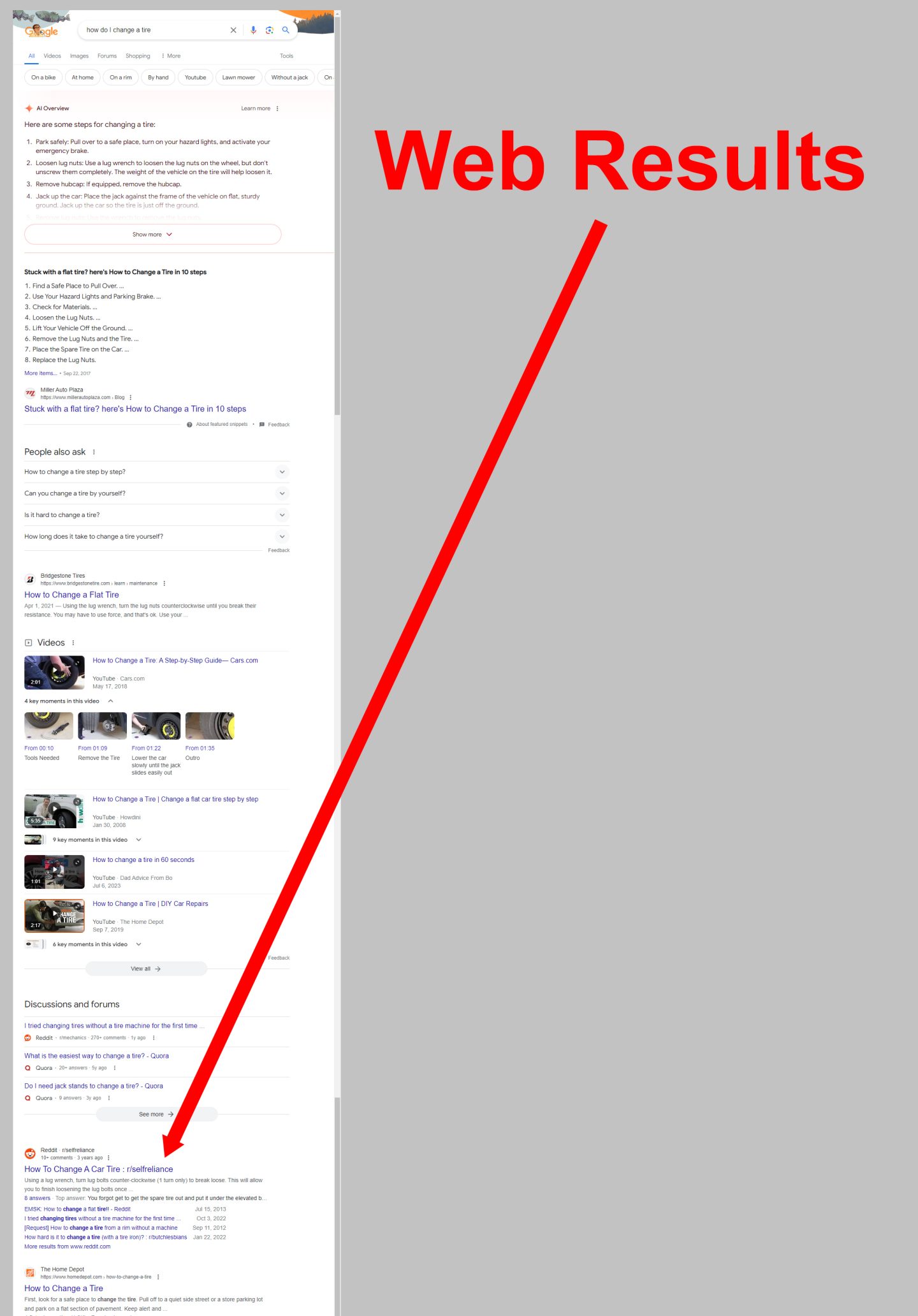 Google Search adds a “web” filter, because it is no longer focused on web results - Ars Technica