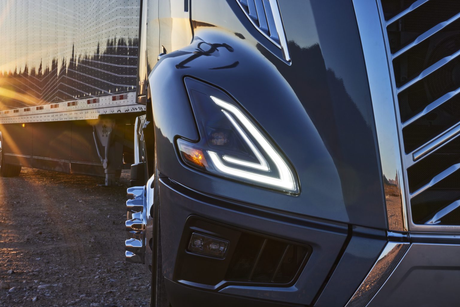 The Volvo VNL, a heavy truck purpose-designed for North American roads ...