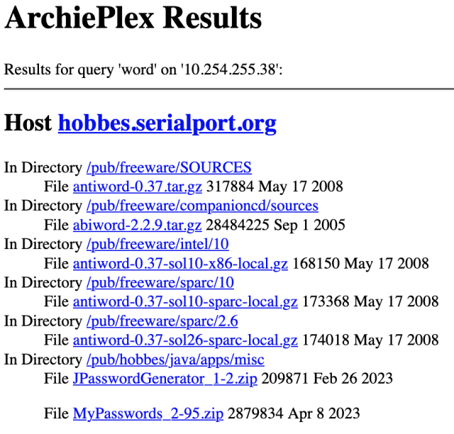 Archie, the Internet’s first search engine, is rescued and running ...