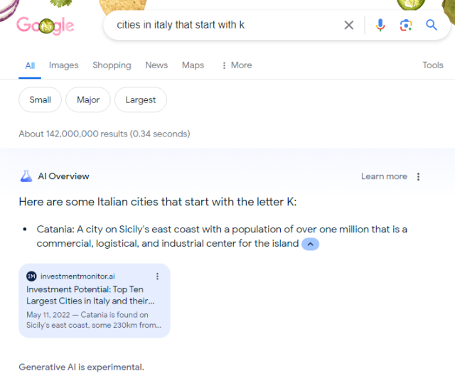 Google’s “AI Overview” can give false, misleading, and dangerous ...