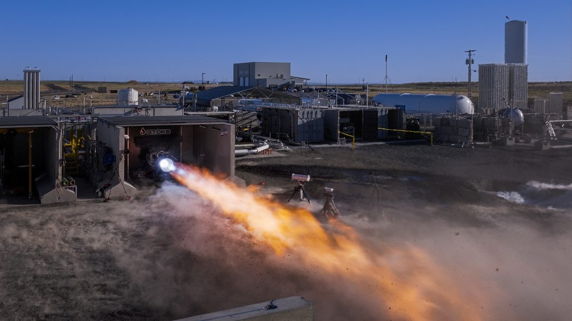 Stoke Space ignites its ambitious main engine for the first time - Ars ...
